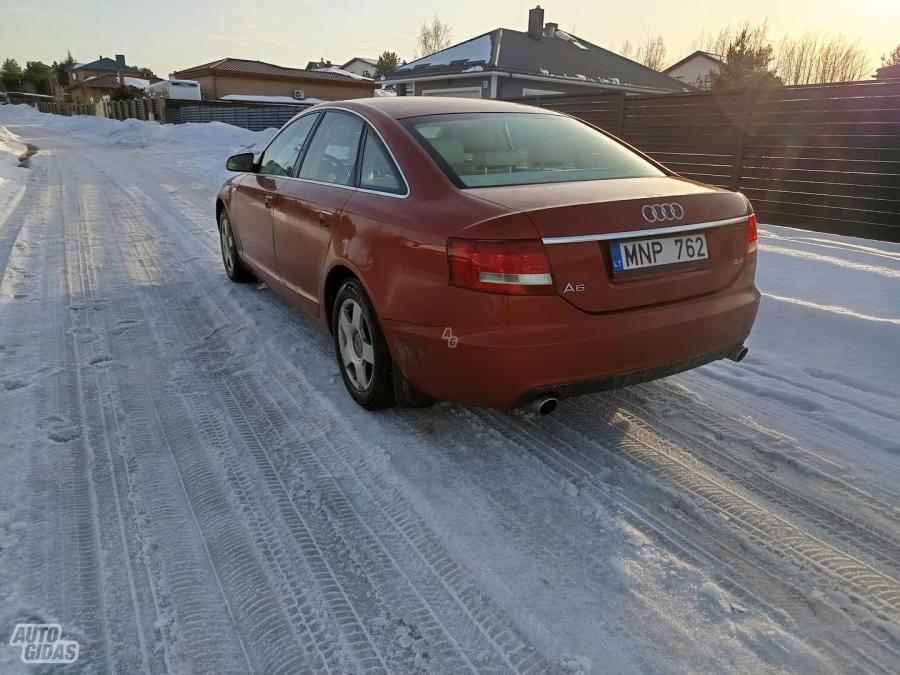 Sarkans Audi A6 2005 Klaipėda, ar dzinēja tilpumu 2.40 L un nobraukumu 368 tūkst. km par 1000 €, foto 1 vietnē AUTOMOTO.COM.LV