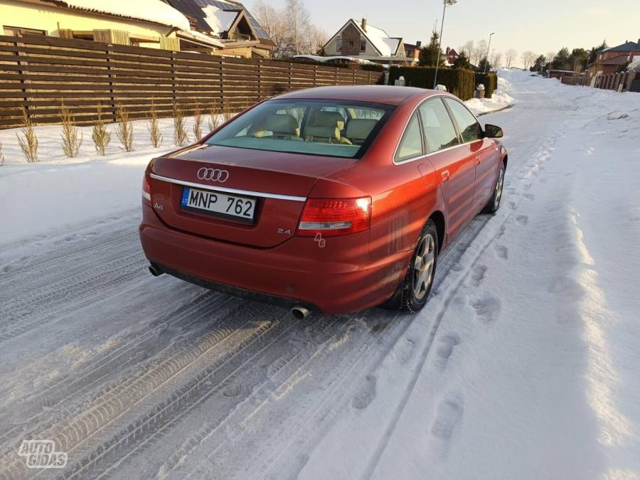 Red Audi A6 2005 in Klaipeda, with an engine capacity of 2.40 L and mileage of 300 thousand km for 999 €, photo 2 on AUTOMOTO.COM.LV