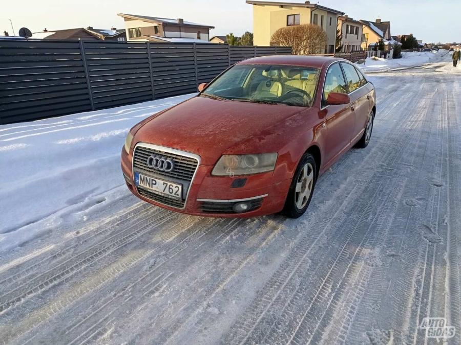Red Audi A6 2005 in Klaipeda, with an engine capacity of 2.40 L and mileage of 300 thousand km for 999 €, photo 3 on AUTOMOTO.COM.LV