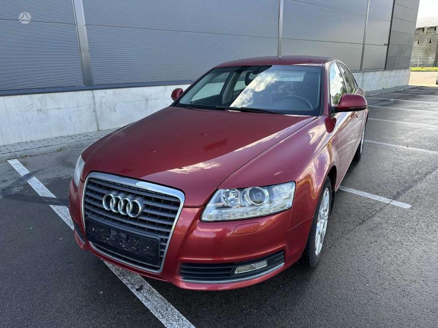 Sarkans Audi A6 2009 Telšiai, ar dzinēja tilpumu 2.00 L un nobraukumu 266 tūkst. km par 3800 €, foto 1 vietnē AUTOMOTO.COM.LV
