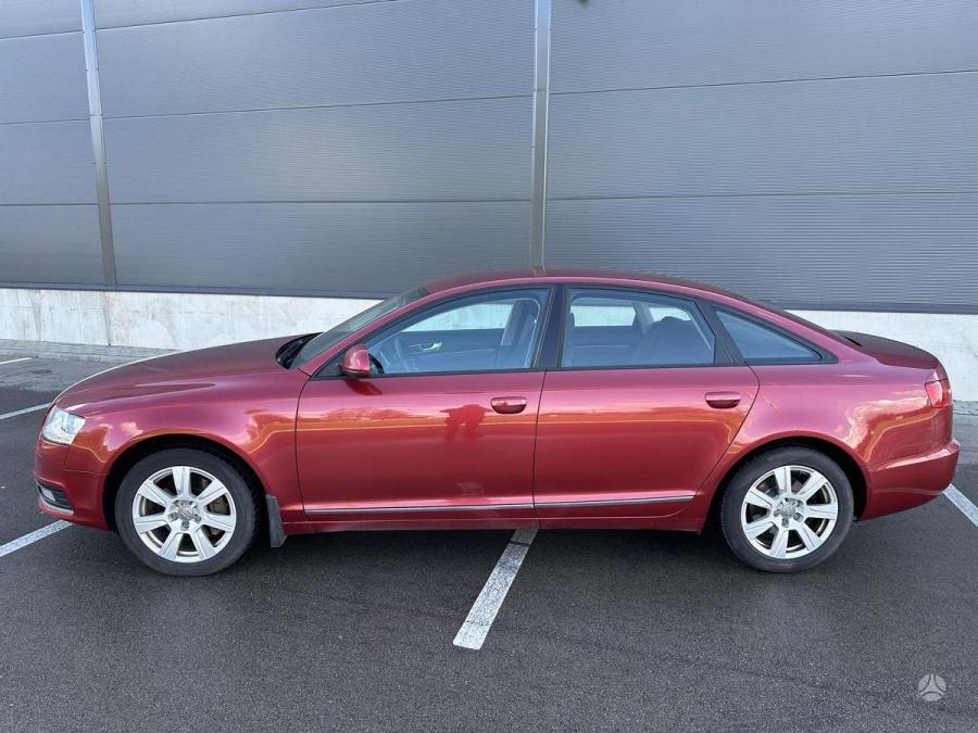Sarkans Audi A6 2009 Telšiai, ar dzinēja tilpumu 2.00 L un nobraukumu 266 tūkst. km par 3800 €, foto 3 vietnē AUTOMOTO.COM.LV