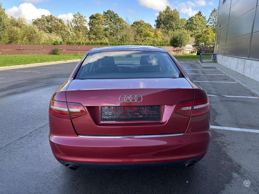 Sarkans Audi A6 2009 Telšiai, ar dzinēja tilpumu 2.00 L un nobraukumu 266 tūkst. km par 3800 €, foto 5 vietnē AUTOMOTO.COM.LV
