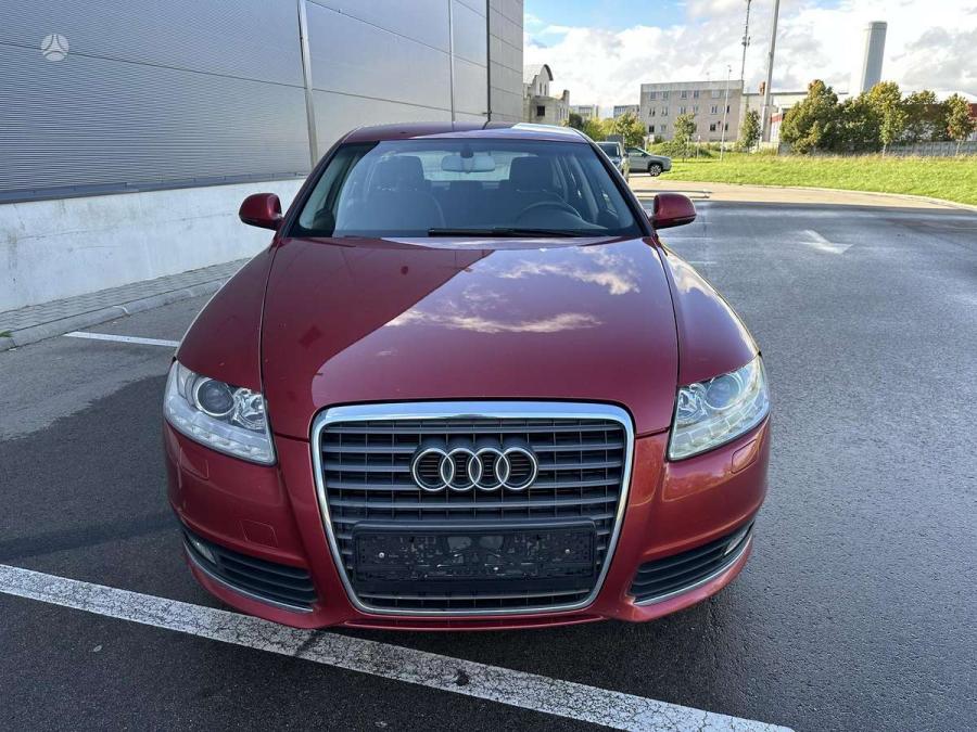 Sarkans Audi A6 2009 Telšiai, ar dzinēja tilpumu 2.00 L un nobraukumu 266 tūkst. km par 3800 €, foto 9 vietnē AUTOMOTO.COM.LV