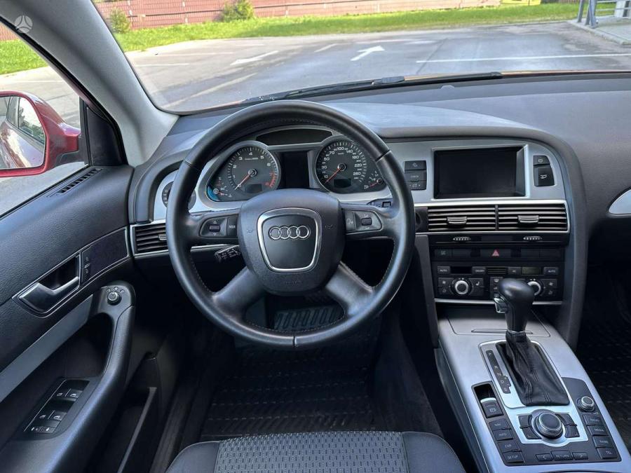 Sarkans Audi A6 2009 Telšiai, ar dzinēja tilpumu 2.00 L un nobraukumu 266 tūkst. km par 3800 €, foto 12 vietnē AUTOMOTO.COM.LV