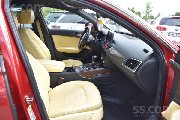 Sarkans Audi A6 2011 Kuldīga, ar dzinēja tilpumu 3.00 L un nobraukumu 0 tūkst. km par 8550 €, foto 5 vietnē AUTOMOTO.COM.LV