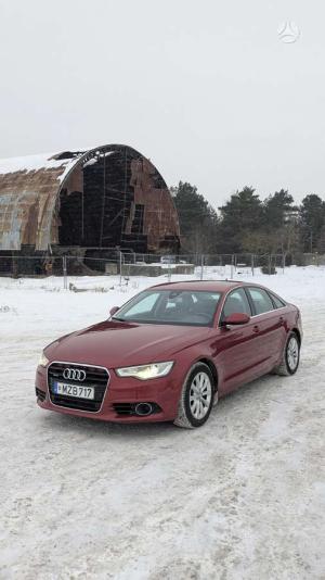 Red Audi A6 2012 in Kaunas, with an engine capacity of 2.97 L and mileage of 309 thousand km for 8700 €, photo  on AUTOMOTO.COM.LV