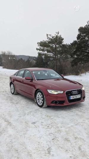 Red Audi A6 2012 in Kaunas, with an engine capacity of 2.97 L and mileage of 309 thousand km for 8700 €, photo 3 on AUTOMOTO.COM.LV