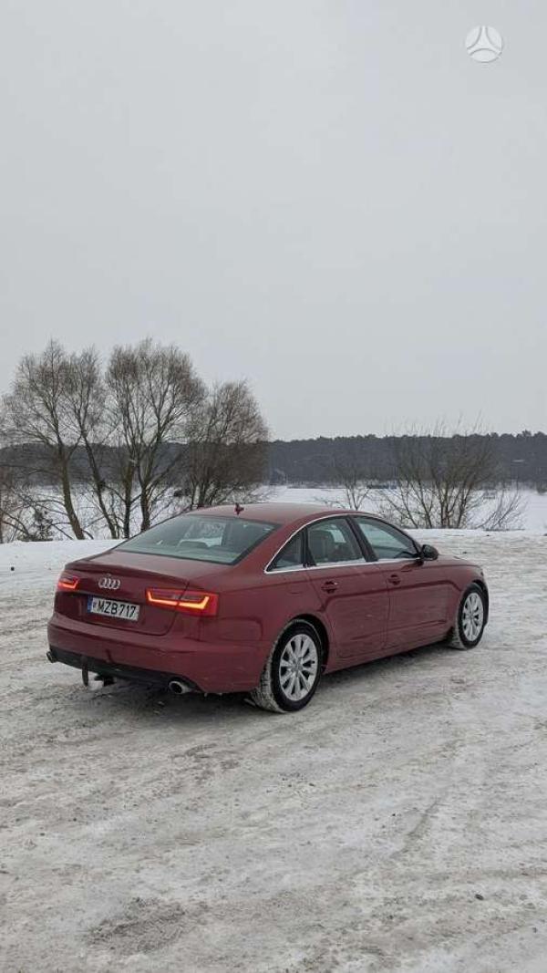 Sarkans Audi A6 2012 Kauņa, ar dzinēja tilpumu 2.97 L un nobraukumu 309 tūkst. km par 8700 €, foto 5 vietnē AUTOMOTO.COM.LV