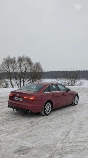 Red Audi A6 2012 in Kaunas, with an engine capacity of 2.97 L and mileage of 309 thousand km for 8700 €, photo 5 on AUTOMOTO.COM.LV