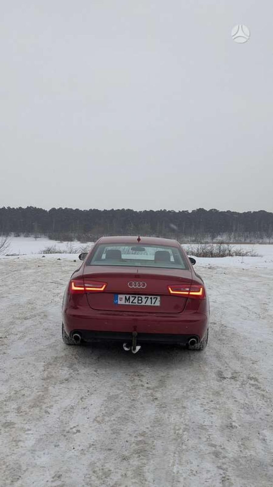 Red Audi A6 2012 in Kaunas, with an engine capacity of 2.97 L and mileage of 309 thousand km for 8700 €, photo 6 on AUTOMOTO.COM.LV