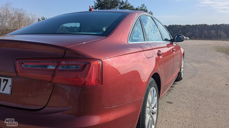 Sarkans Audi A6 2012 Kauņa, ar dzinēja tilpumu 3.00 L un nobraukumu 312 tūkst. km par 6800 €, foto 10 vietnē AUTOMOTO.COM.LV