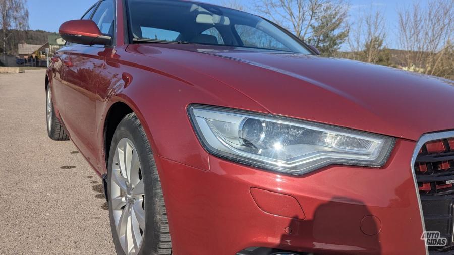 Sarkans Audi A6 2012 Kauņa, ar dzinēja tilpumu 3.00 L un nobraukumu 312 tūkst. km par 6800 €, foto 11 vietnē AUTOMOTO.COM.LV
