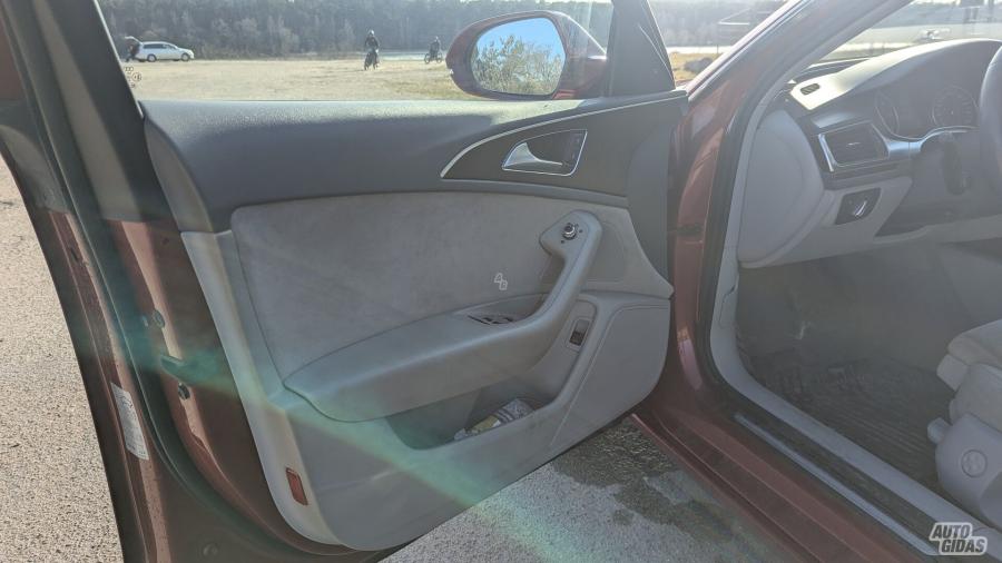 Sarkans Audi A6 2012 Kauņa, ar dzinēja tilpumu 3.00 L un nobraukumu 312 tūkst. km par 6800 €, foto 12 vietnē AUTOMOTO.COM.LV