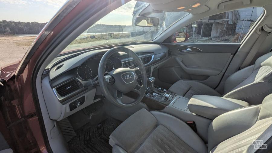 Sarkans Audi A6 2012 Kauņa, ar dzinēja tilpumu 3.00 L un nobraukumu 312 tūkst. km par 6800 €, foto 13 vietnē AUTOMOTO.COM.LV