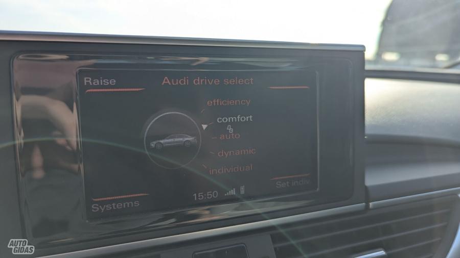 Sarkans Audi A6 2012 Kauņa, ar dzinēja tilpumu 3.00 L un nobraukumu 312 tūkst. km par 6800 €, foto 15 vietnē AUTOMOTO.COM.LV