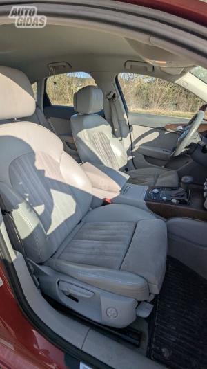 Sarkans Audi A6 2012 Kauņa, ar dzinēja tilpumu 3.00 L un nobraukumu 312 tūkst. km par 6800 €, foto 19 vietnē AUTOMOTO.COM.LV