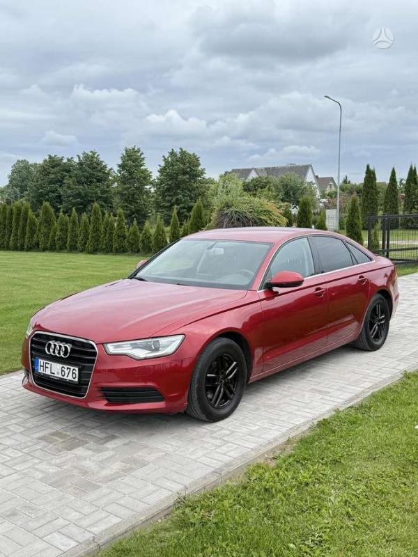 Sarkans Audi A6 2014 Šauļi, ar dzinēja tilpumu 1.97 L un nobraukumu 367 tūkst. km par 8700 €, foto 1 vietnē AUTOMOTO.COM.LV