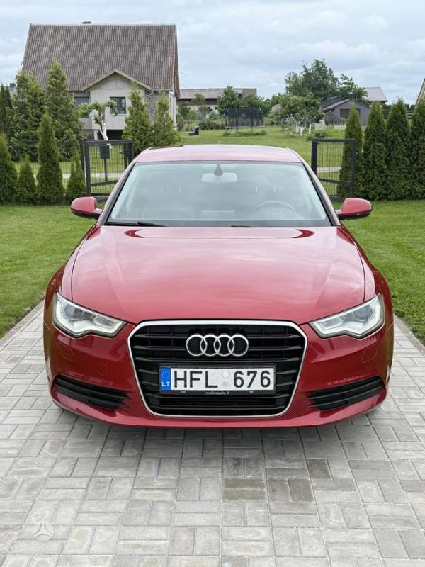 Red Audi A6 2014 in Siauliai, with an engine capacity of 1.97 L and mileage of 367 thousand km for 8700 €, photo 7 on AUTOMOTO.COM.LV