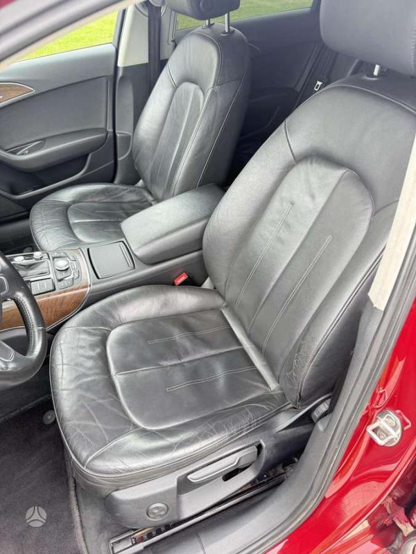 Red Audi A6 2014 in Siauliai, with an engine capacity of 1.97 L and mileage of 367 thousand km for 8700 €, photo 10 on AUTOMOTO.COM.LV