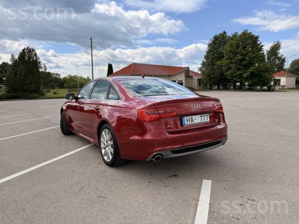 Красный Ауди А6 2014 в Айзкраукле, объемом двигателя 3.00 л и пробегом 182 тыс. км за 19500 €, фото 4 на AUTOMOTO.COM.LV
