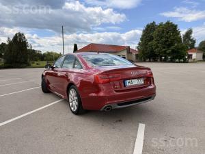 Sarkans Audi A6 2014 Aizkraukle, ar dzinēja tilpumu 3.00 L un nobraukumu 182 tūkst. km par 19500 €, foto 5 vietnē AUTOMOTO.COM.LV