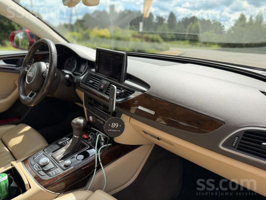 Sarkans Audi A6 2014 Aizkraukle, ar dzinēja tilpumu 3.00 L un nobraukumu 182 tūkst. km par 19500 €, foto 12 vietnē AUTOMOTO.COM.LV