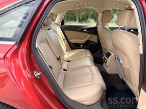 Sarkans Audi A6 2014 Aizkraukle, ar dzinēja tilpumu 3.00 L un nobraukumu 182 tūkst. km par 19500 €, foto 15 vietnē AUTOMOTO.COM.LV