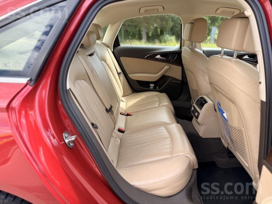 Sarkans Audi A6 2014 Aizkraukle, ar dzinēja tilpumu 3.00 L un nobraukumu 182 tūkst. km par 19500 €, foto 15 vietnē AUTOMOTO.COM.LV