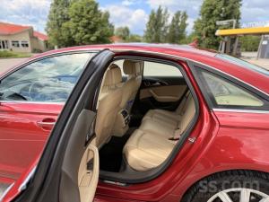 Sarkans Audi A6 2014 Aizkraukle, ar dzinēja tilpumu 3.00 L un nobraukumu 182 tūkst. km par 19500 €, foto 17 vietnē AUTOMOTO.COM.LV