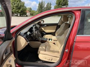Sarkans Audi A6 2014 Aizkraukle, ar dzinēja tilpumu 3.00 L un nobraukumu 182 tūkst. km par 19500 €, foto 18 vietnē AUTOMOTO.COM.LV