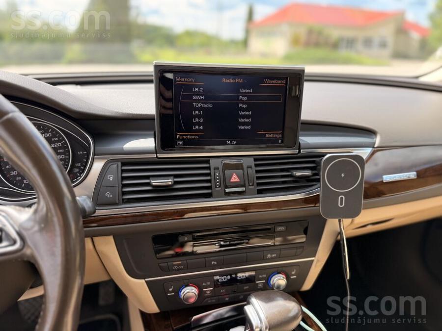 Sarkans Audi A6 2014 Aizkraukle, ar dzinēja tilpumu 3.00 L un nobraukumu 182 tūkst. km par 19500 €, foto 22 vietnē AUTOMOTO.COM.LV
