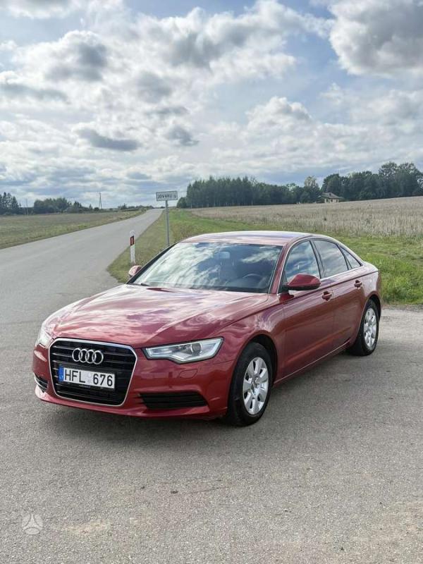 Audi A6 2014 in Siauliai on AUTOMOTO.COM.LV Red Audi A6 2014 in Siauliai, with an engine capacity of 1.97 L and mileage of 367 thousand km for 8200 β¬, photo 1 on AUTOMOTO.COM.LV