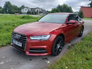 Sarkans Audi A6 2015 Tallina, ar dzinēja tilpumu 2.00 L un nobraukumu 230 tūkst. km par 12121 €, foto  vietnē AUTOMOTO.COM.LV