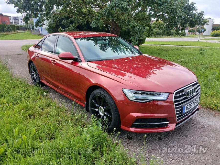 Sarkans Audi A6 2015 Tallina, ar dzinēja tilpumu 2.00 L un nobraukumu 230 tūkst. km par 12121 €, foto 6 vietnē AUTOMOTO.COM.LV