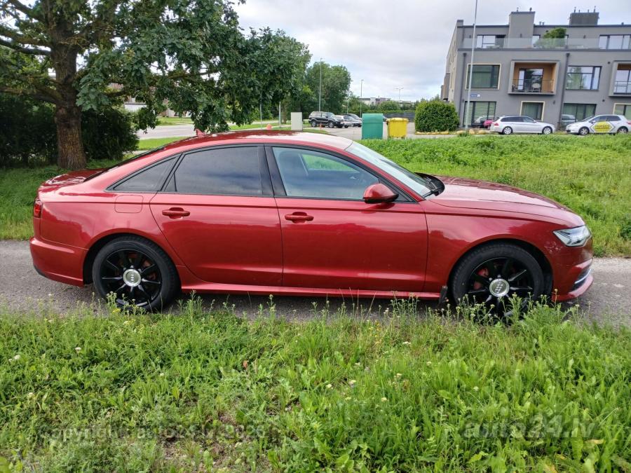 Red Audi A6 2015 in Tallinn, with an engine capacity of 2.00 L and mileage of 235 thousand km for 11111 €, photo 8 on AUTOMOTO.COM.LV