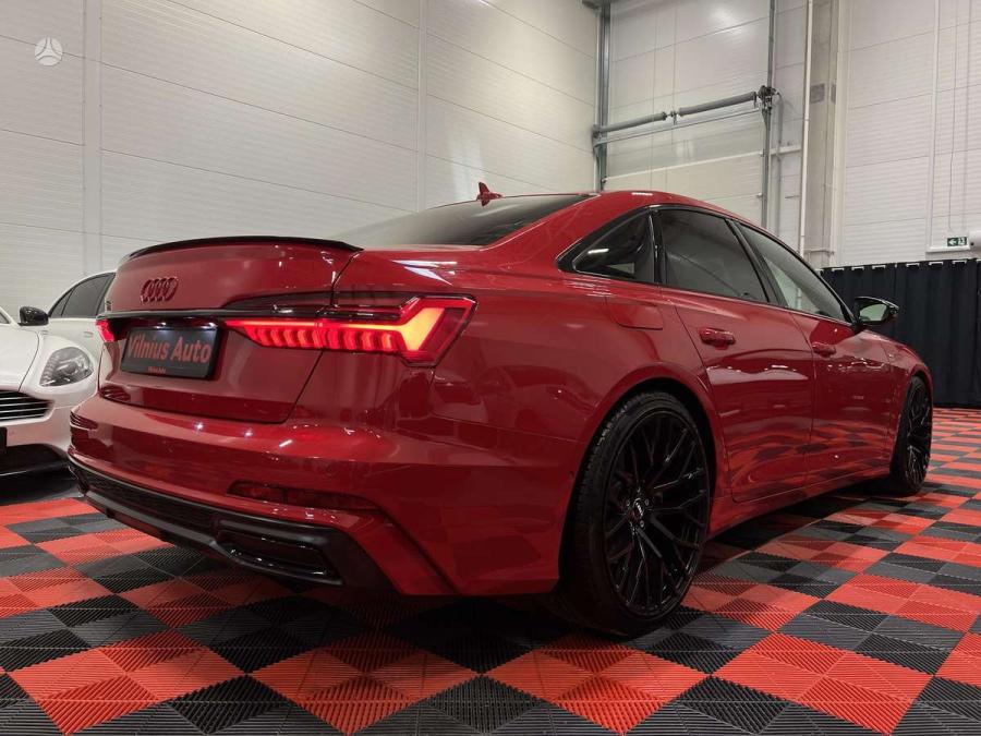 Sarkans Audi A6 2019 Viļņa, ar dzinēja tilpumu 3.00 L un nobraukumu 127 tūkst. km par 31000 €, foto 5 vietnē AUTOMOTO.COM.LV