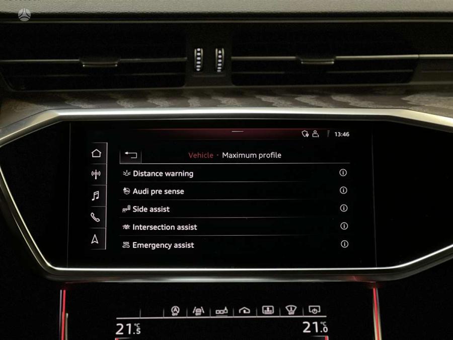 Sarkans Audi A6 2019 Viļņa, ar dzinēja tilpumu 3.00 L un nobraukumu 127 tūkst. km par 31000 €, foto 27 vietnē AUTOMOTO.COM.LV