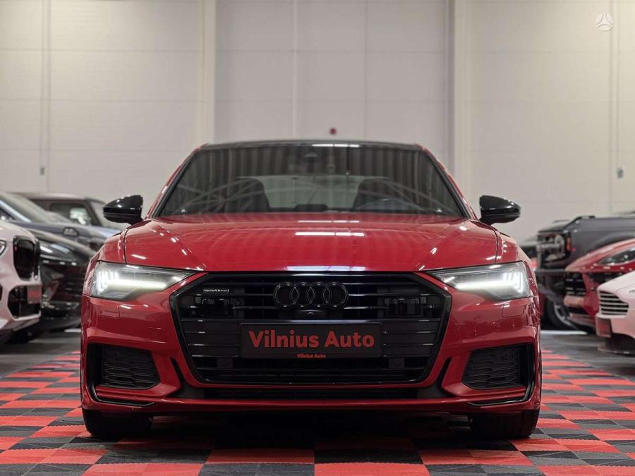 Red Audi A6 2019 in Vilnius, with an engine capacity of 3.00 L and mileage of 127 thousand km for 29990 €, photo 3 on AUTOMOTO.COM.LV