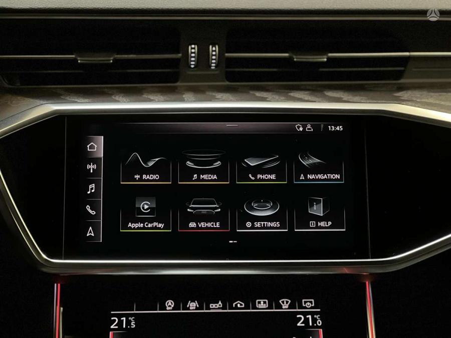 Red Audi A6 2019 in Vilnius, with an engine capacity of 3.00 L and mileage of 127 thousand km for 29990 €, photo 26 on AUTOMOTO.COM.LV
