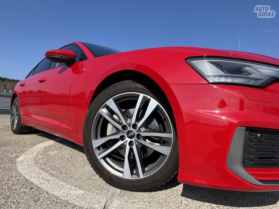 Sarkans Audi A6 2022 Viļņa, ar dzinēja tilpumu 2.00 L un nobraukumu 41 tūkst. km par 29999 €, foto 3 vietnē AUTOMOTO.COM.LV