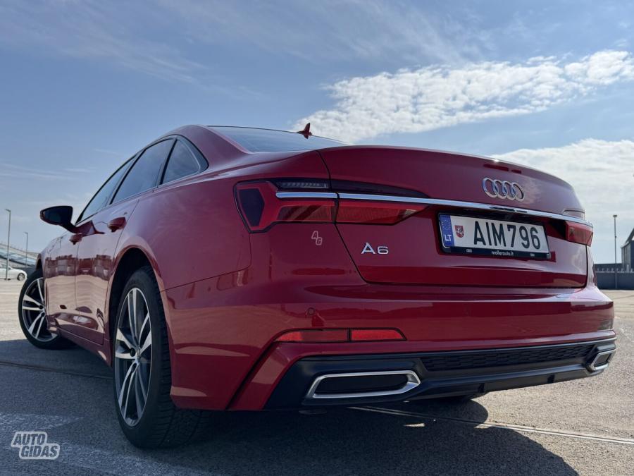 Sarkans Audi A6 2022 Viļņa, ar dzinēja tilpumu 2.00 L un nobraukumu 41 tūkst. km par 29999 €, foto 13 vietnē AUTOMOTO.COM.LV