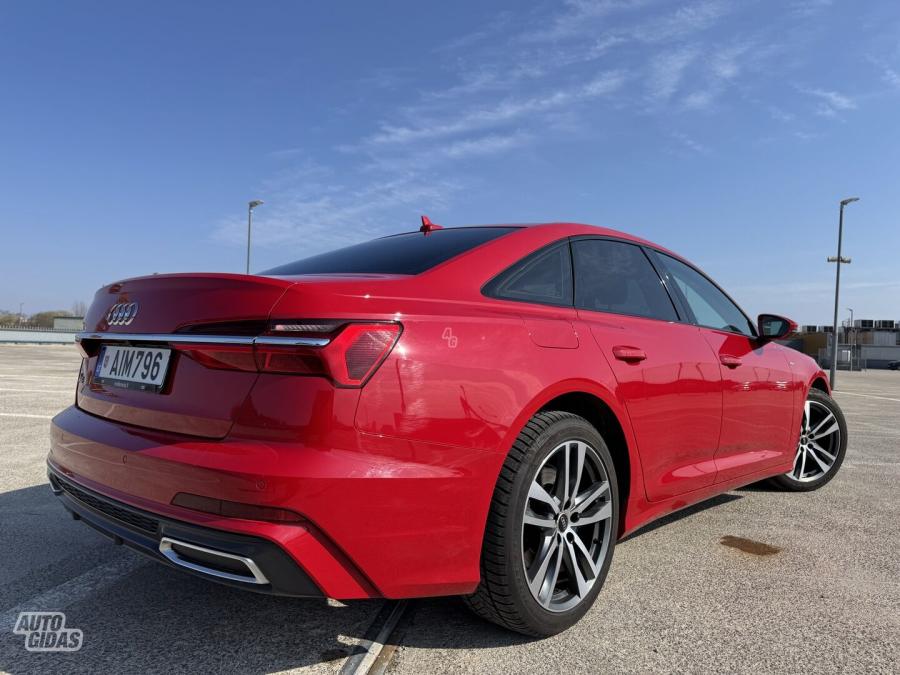Sarkans Audi A6 2022 Viļņa, ar dzinēja tilpumu 2.00 L un nobraukumu 41 tūkst. km par 29999 €, foto 18 vietnē AUTOMOTO.COM.LV