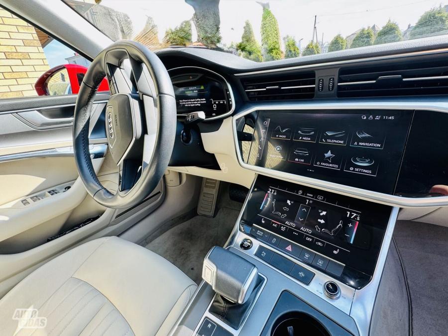 Sarkans Audi A6 2022 Viļņa, ar dzinēja tilpumu 2.00 L un nobraukumu 41 tūkst. km par 29999 €, foto 26 vietnē AUTOMOTO.COM.LV