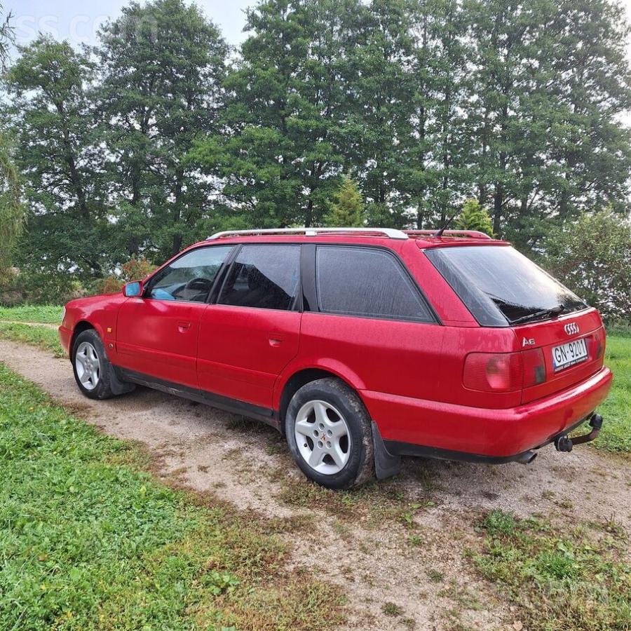Sarkans Audi A6 1995 Rēzekne, ar dzinēja tilpumu 1.80 L un nobraukumu 442 tūkst. km par 1150 €, foto 1 vietnē AUTOMOTO.COM.LV