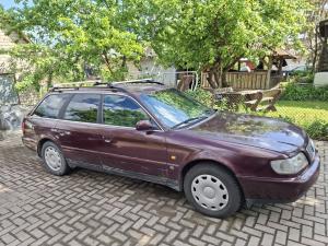 Red Audi A6 1995 in Telschi, with an engine capacity of 2.50 L and mileage of 375 thousand km for 550 €, photo  on AUTOMOTO.COM.LV