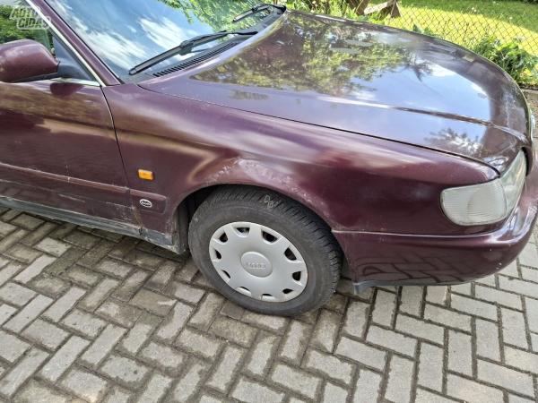 Red Audi A6 1995 in Telschi, with an engine capacity of 2.50 L and mileage of 375 thousand km for 550 €, photo 2 on AUTOMOTO.COM.LV