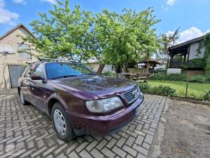 Red Audi A6 1995 in Telschi, with an engine capacity of 2.50 L and mileage of 375 thousand km for 550 €, photo 5 on AUTOMOTO.COM.LV