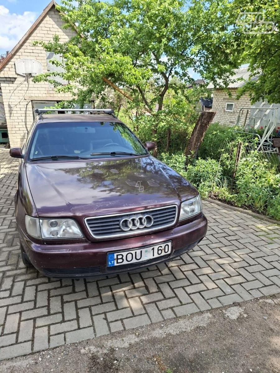 Red Audi A6 1995 in Telschi, with an engine capacity of 2.50 L and mileage of 375 thousand km for 550 €, photo 6 on AUTOMOTO.COM.LV