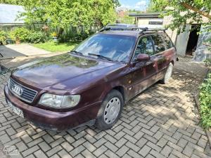 Red Audi A6 1995 in Telschi, with an engine capacity of 2.50 L and mileage of 375 thousand km for 550 €, photo 7 on AUTOMOTO.COM.LV