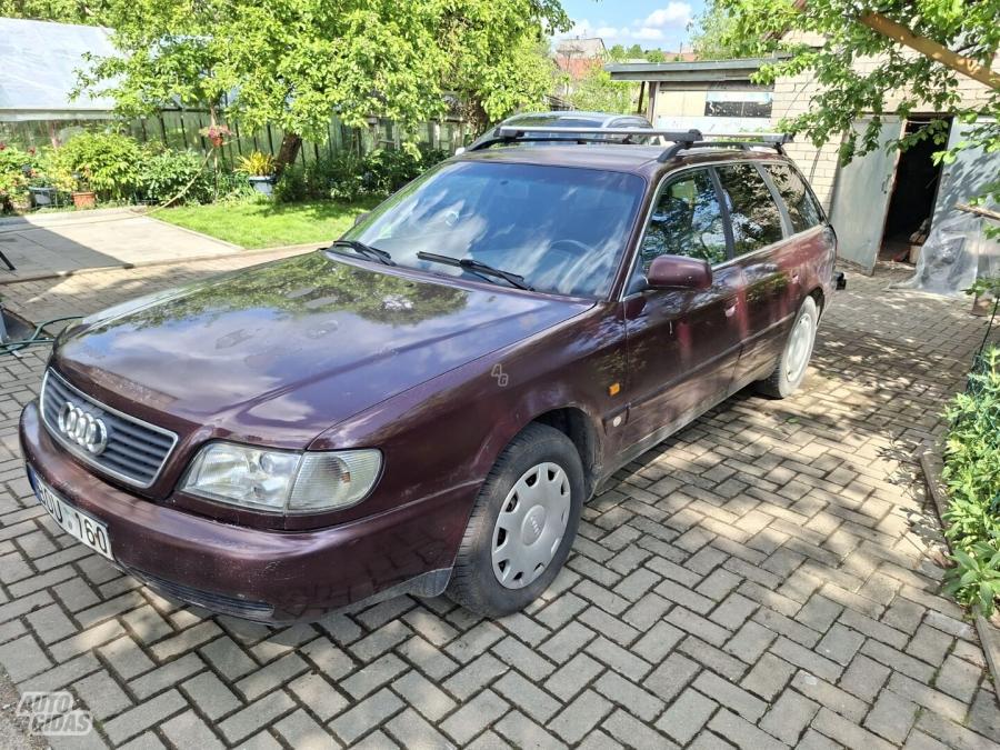 Red Audi A6 1995 in Telschi, with an engine capacity of 2.50 L and mileage of 375 thousand km for 550 €, photo 7 on AUTOMOTO.COM.LV